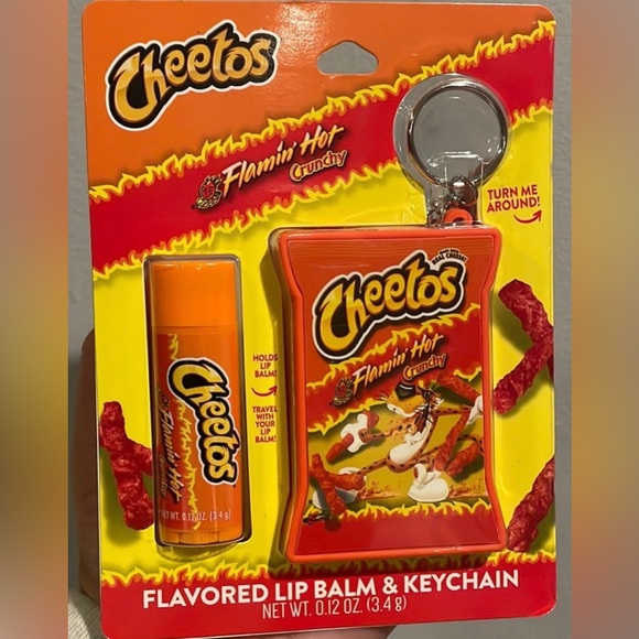 Taste Beauty | Makeup | Cheetos Flamin Hot Crunchy Flavored Lip Balm ...